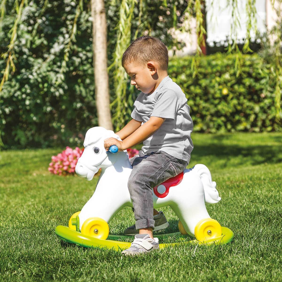 2in1 Sallanan Tekerlekli At | Toyzz Shop