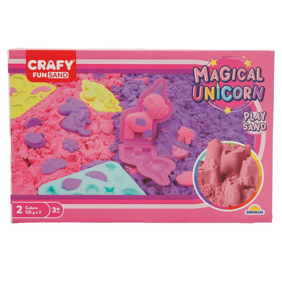 Crafy Magical Unicorn Oyun Kumu Seti 250 g 7 Parça | Toyzz Shop