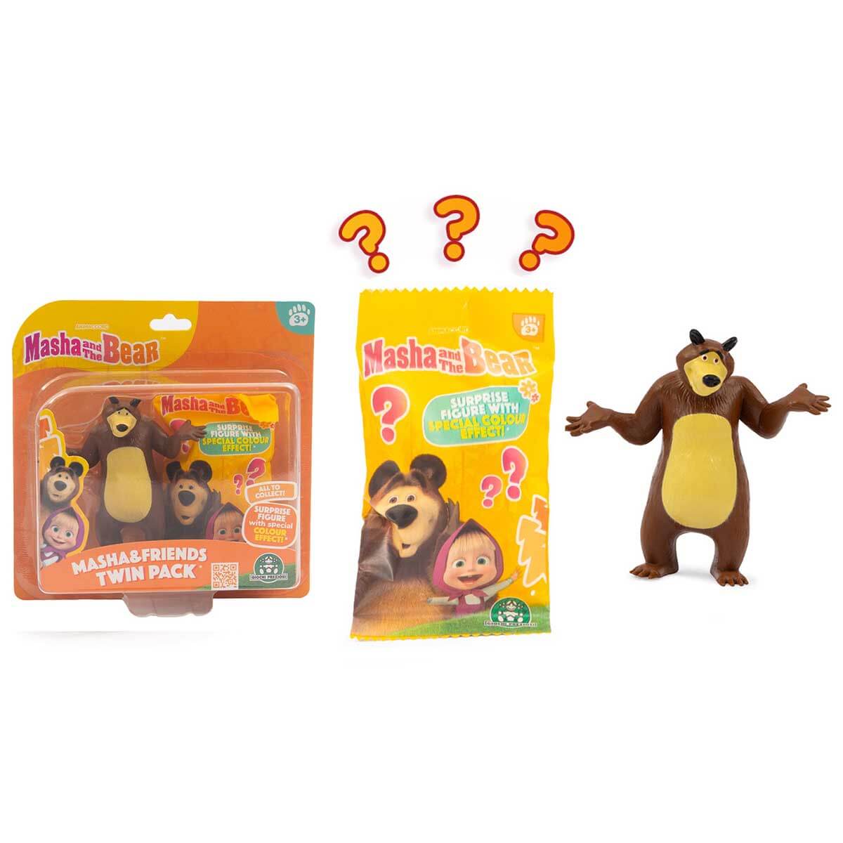 Masha ile Koca Ayı 2’li Figür Paketi MHA35000 - Panda | Toyzz Shop