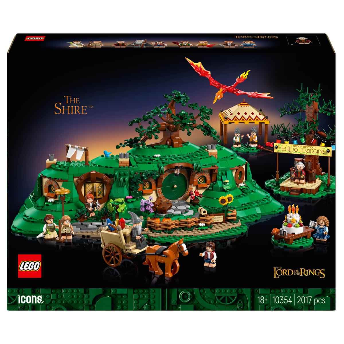 LEGO Icons Yüzüklerin Efendisi: Shire 10354 - Yetişkinler için ...