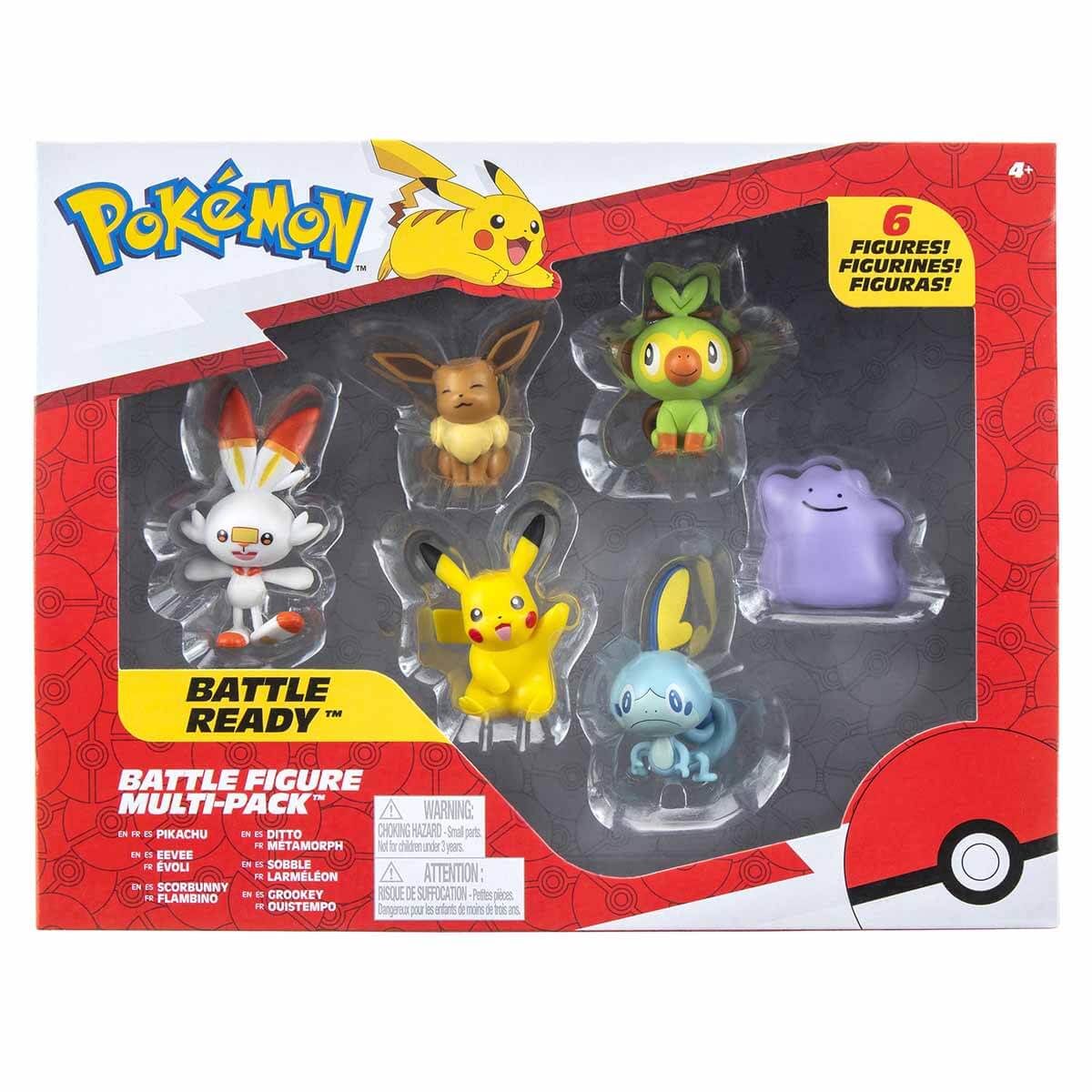 Pokemon Battle Figür 6'lı POK/PKW2471 - Grookey | Toyzz Shop