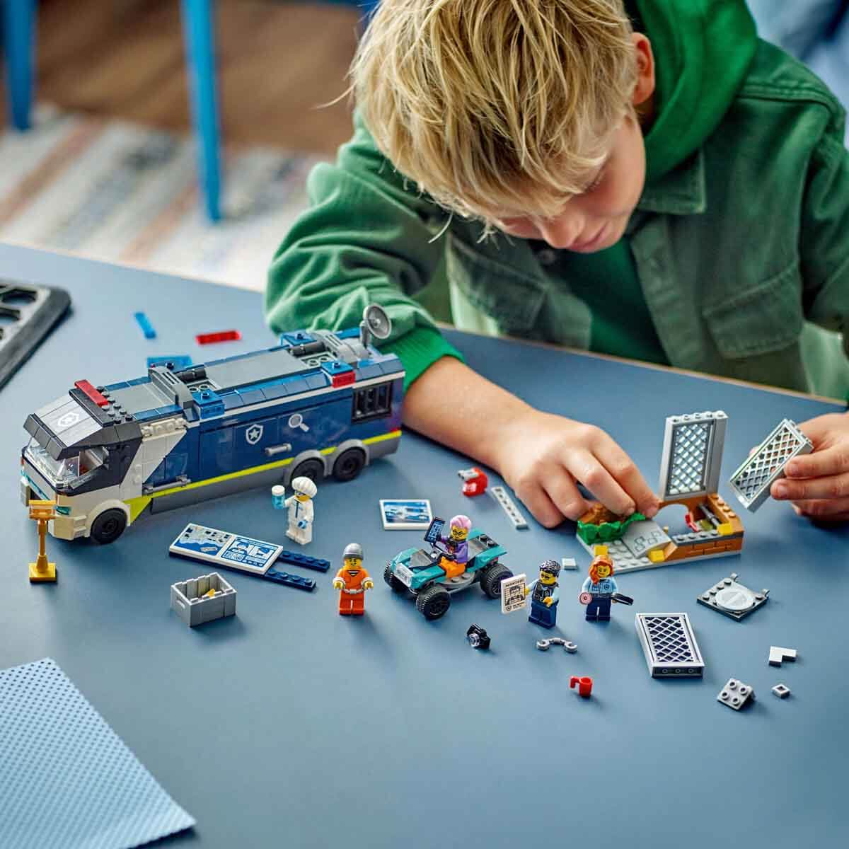 LEGO® City Polis Mobil Suç Laboratuvarı Kamyonu 60418 - 7 Yaş ve Üzeri ...