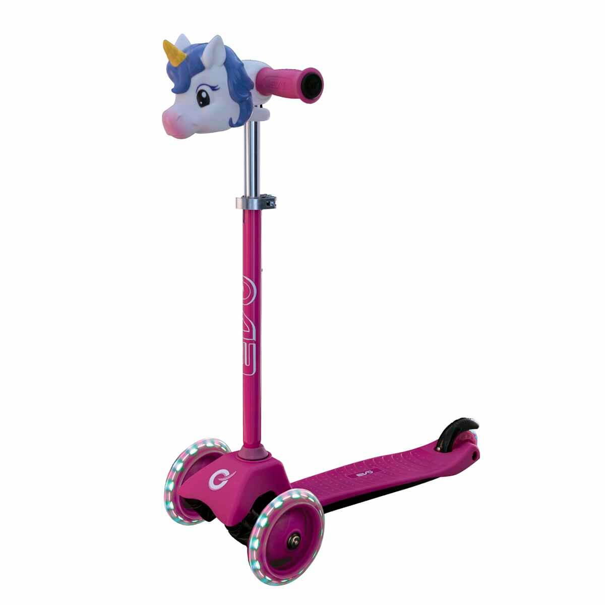 Evo 3 Tekerlekli Unicorn Işıklı Mini Cruiser Scooter | Toyzz Shop