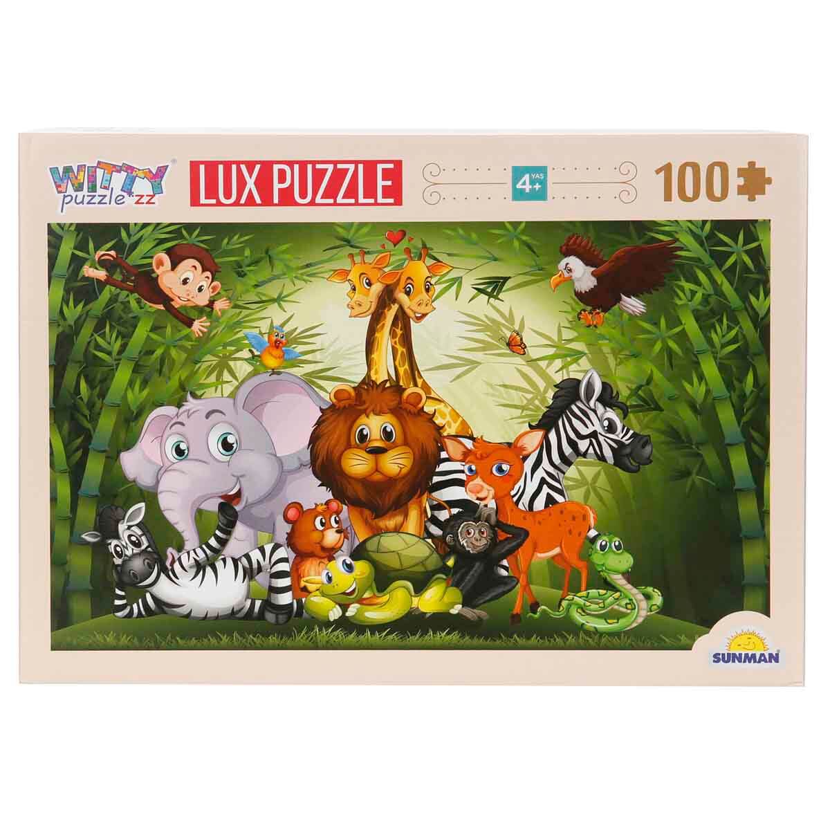 100 Parça Puzzle: Sevimli Orman Hayvanları | Toyzz Shop