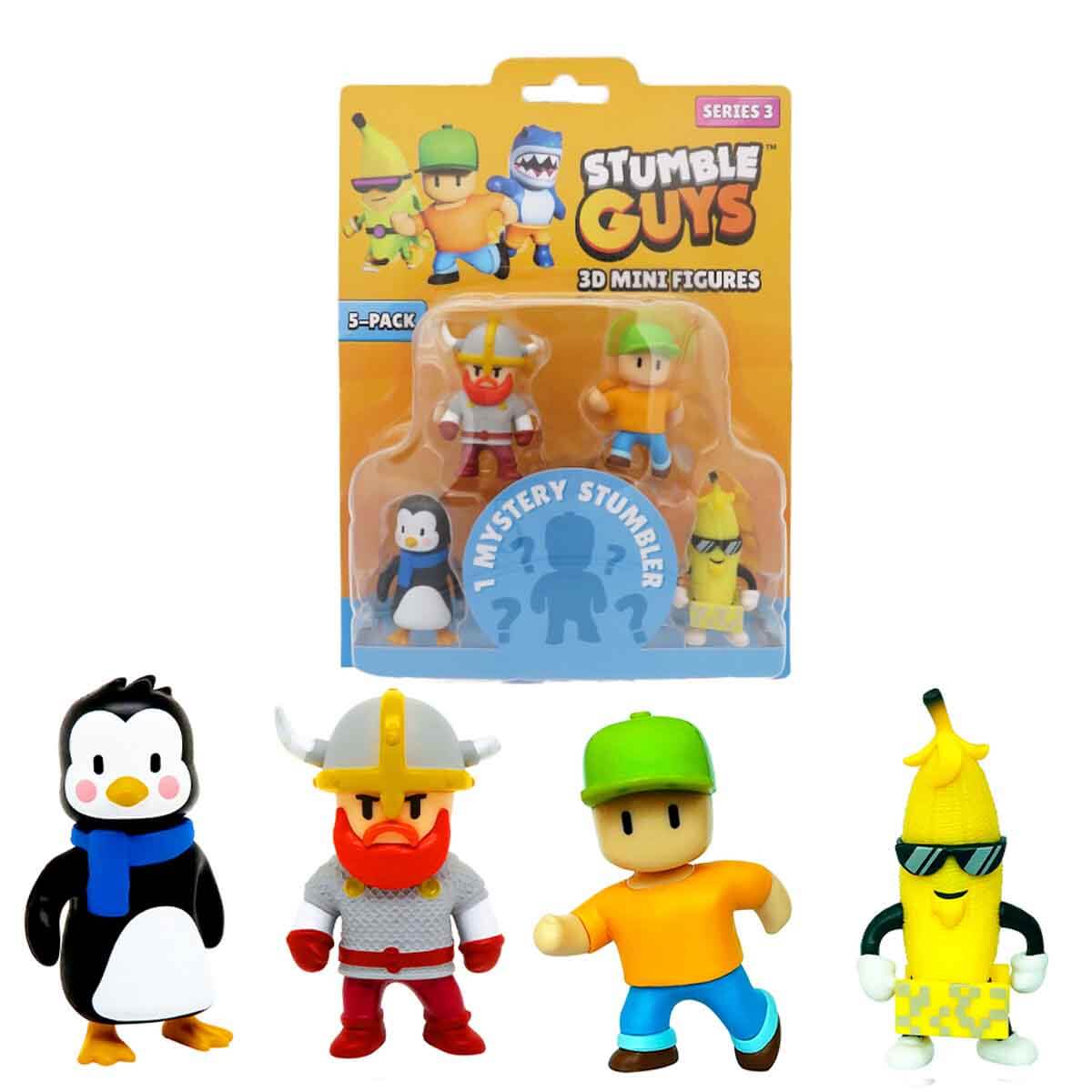 Stumble Guys 5’li Mini Figür Seti S3 TUY22000 - Mr.Business'Lı Set ...