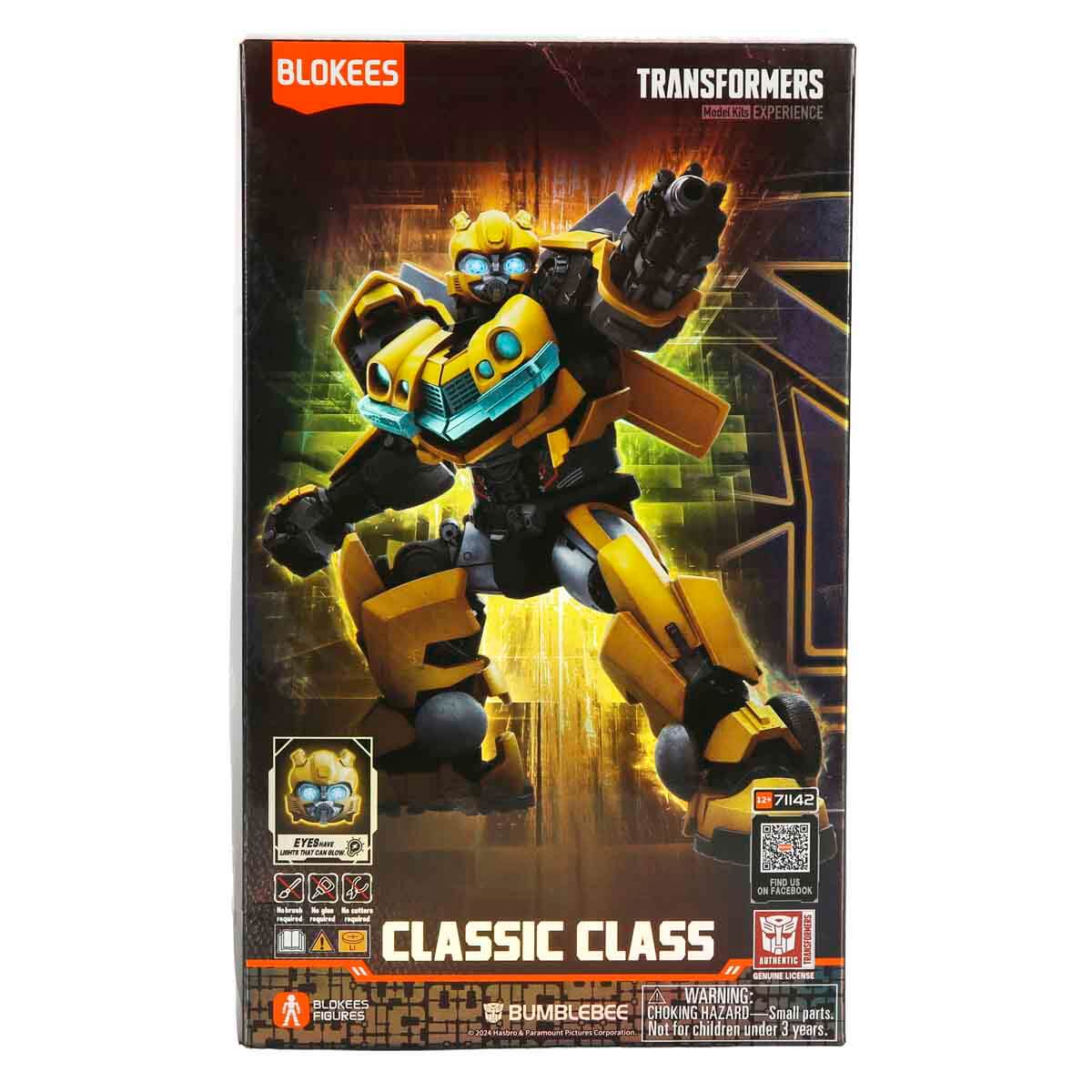 Işıklı Blokees Transformers Classic Class Bumblebee Figür Yapım Seti 79 ...