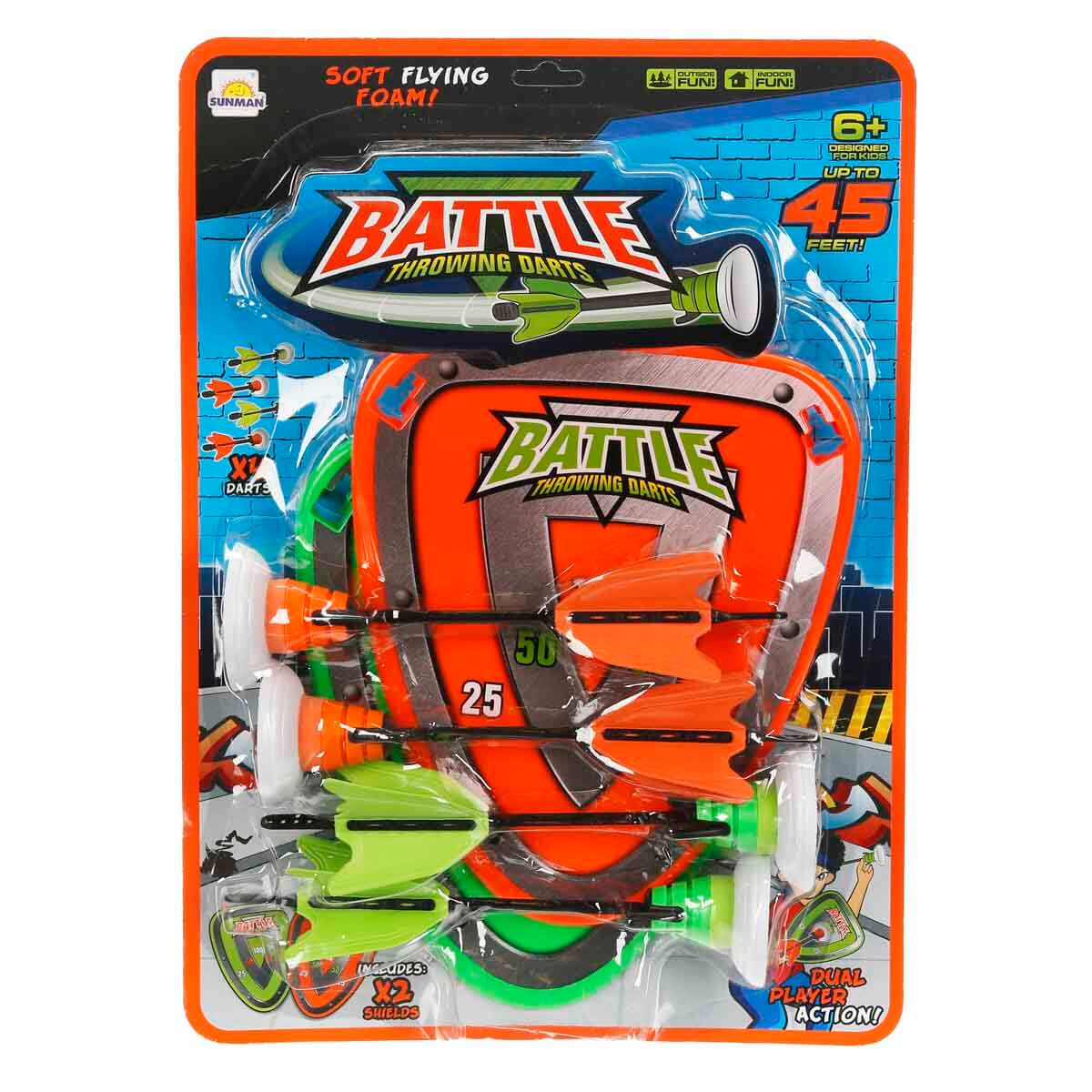 Battle Throwing 2 Hedefli 4 Oklu Dart Seti | Toyzz Shop