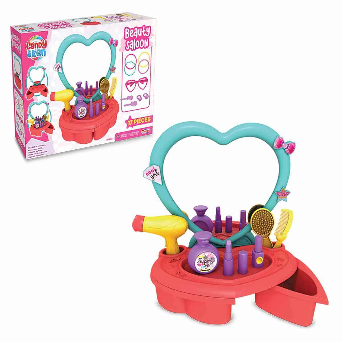 Candy ve Ken Güzellik Salonu 17 Parça | Toyzz Shop