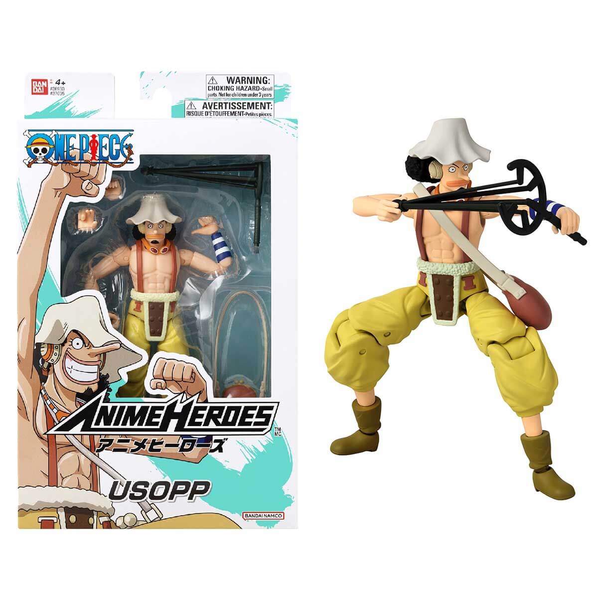 Anime Heroes One Piece Usopp Eklemli Figür | Toyzz Shop
