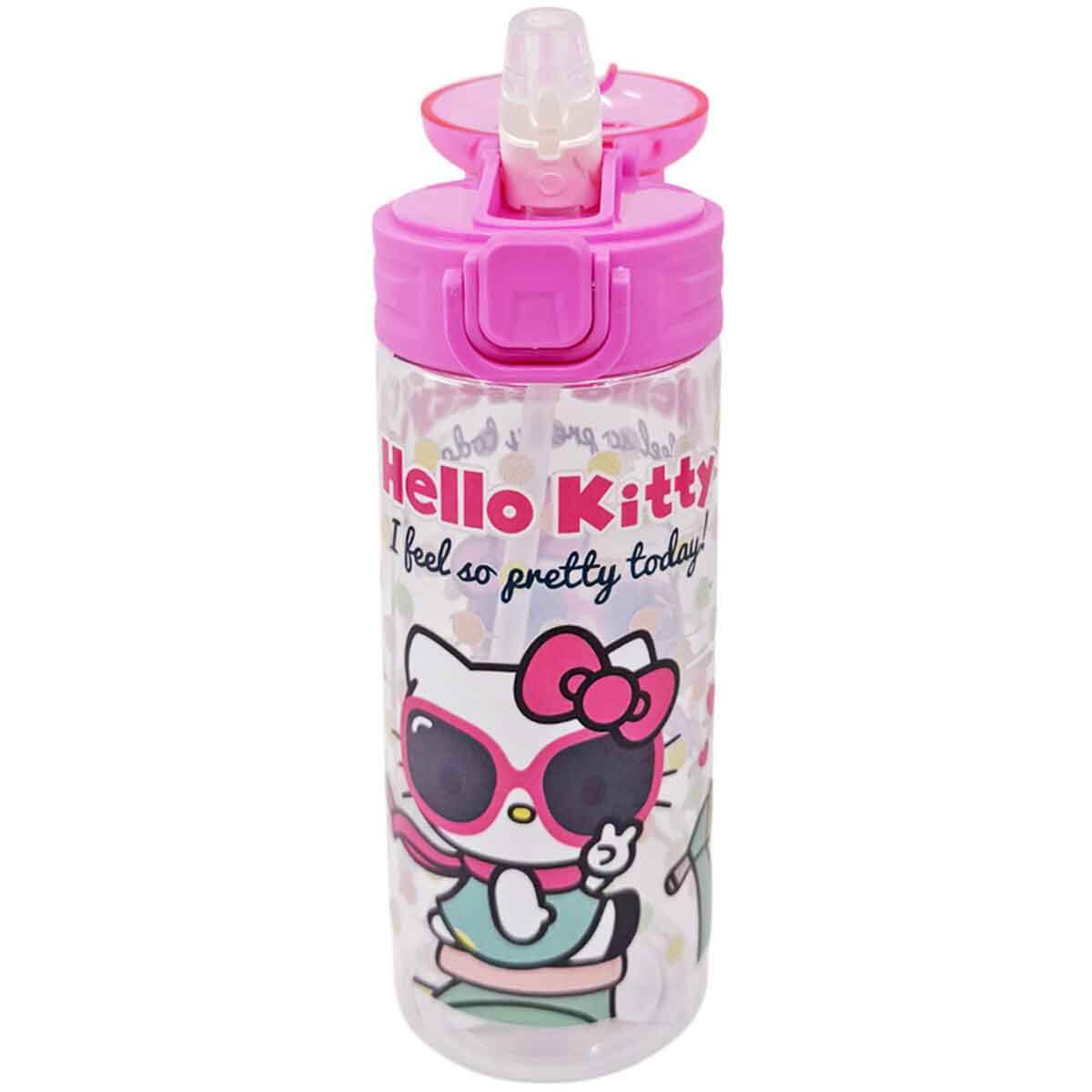 Hello Kitty Desenli Pembe Matara 500 ml 3416 | Toyzz Shop