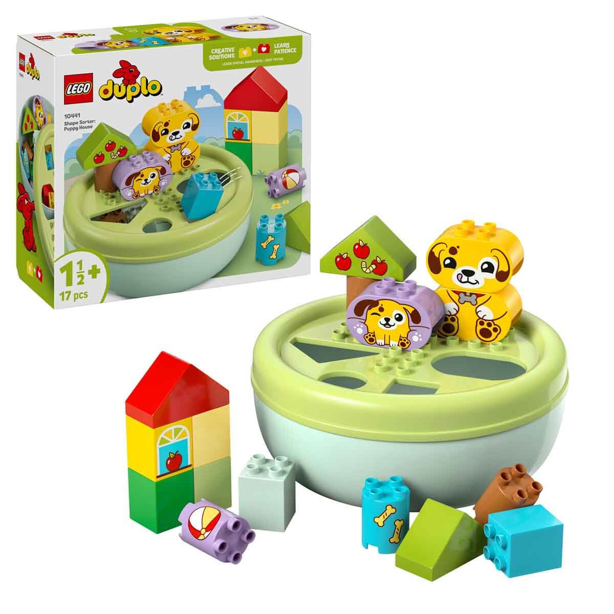 LEGO DUPLO İlk Şekil Ayırıcı: Köpek Evi 10441 - 1,5 Yaş ve Üzeri ...