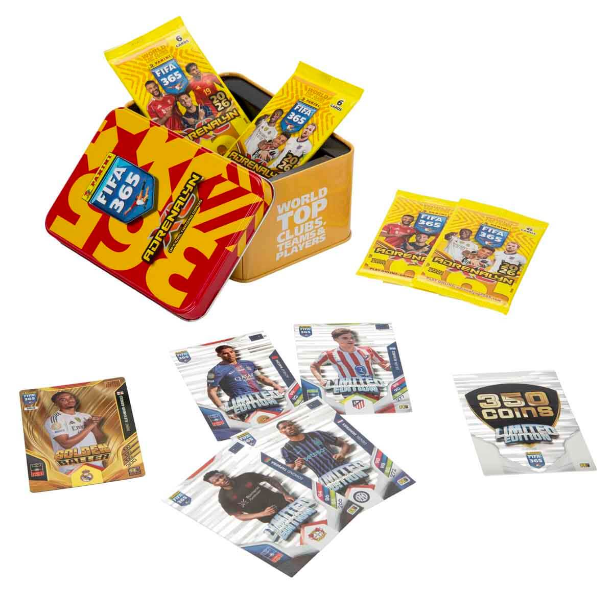 FIFA 365 Adrenalyn XL 2026 Trading Card Metal Kutu | Toyzz Shop