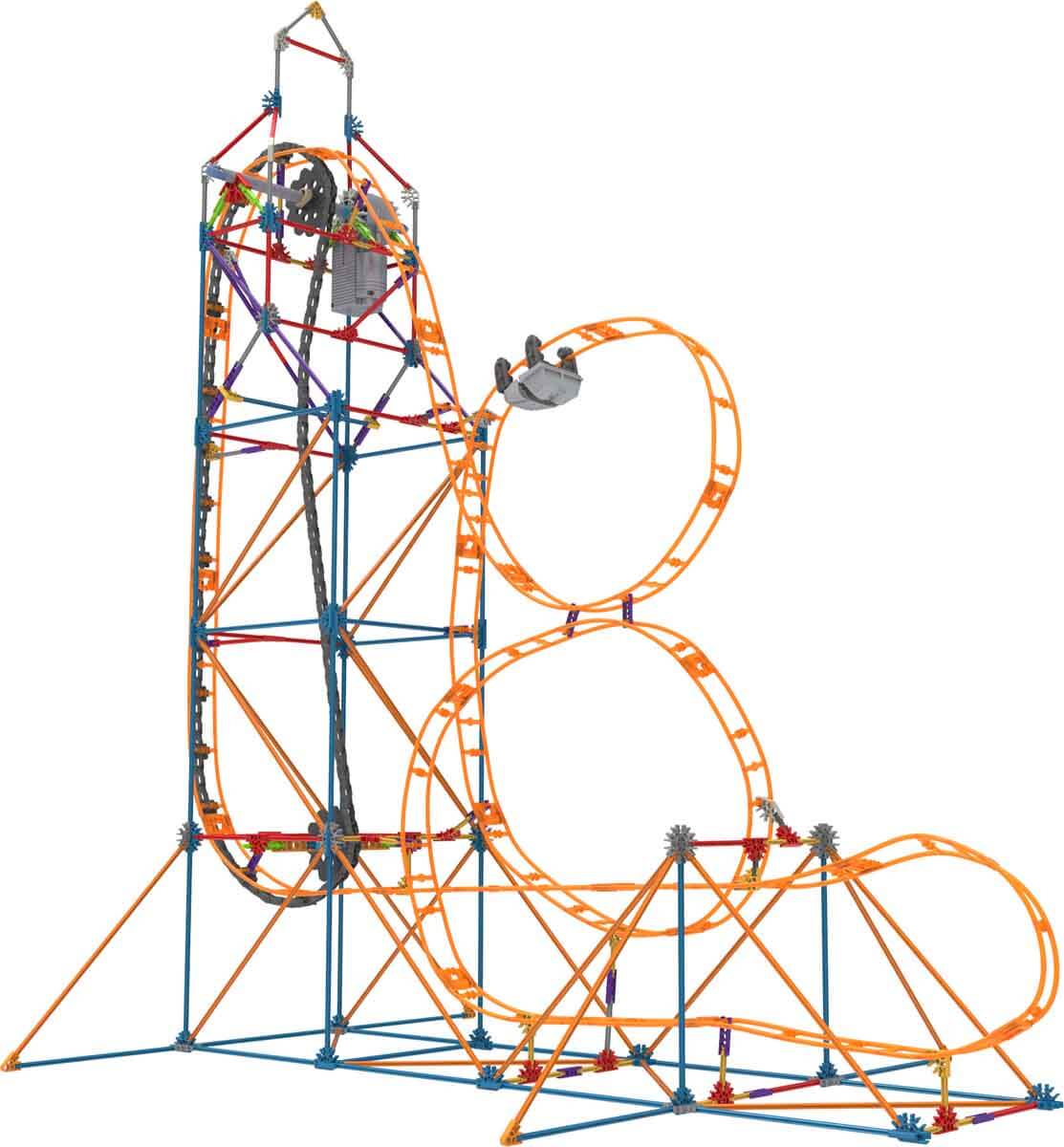 Knex Amazin 8 Roller Coaster Motorlu Yapım Seti 448 Parça | Toyzz Shop