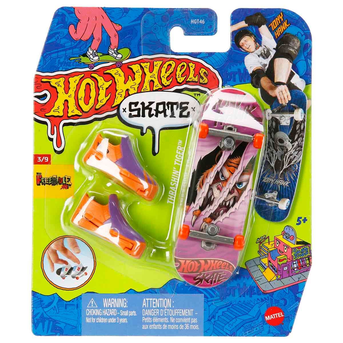 Hot Wheels Skate Parmak Kaykay ve Ayakkabı Paketleri HGT46 - Bright ...