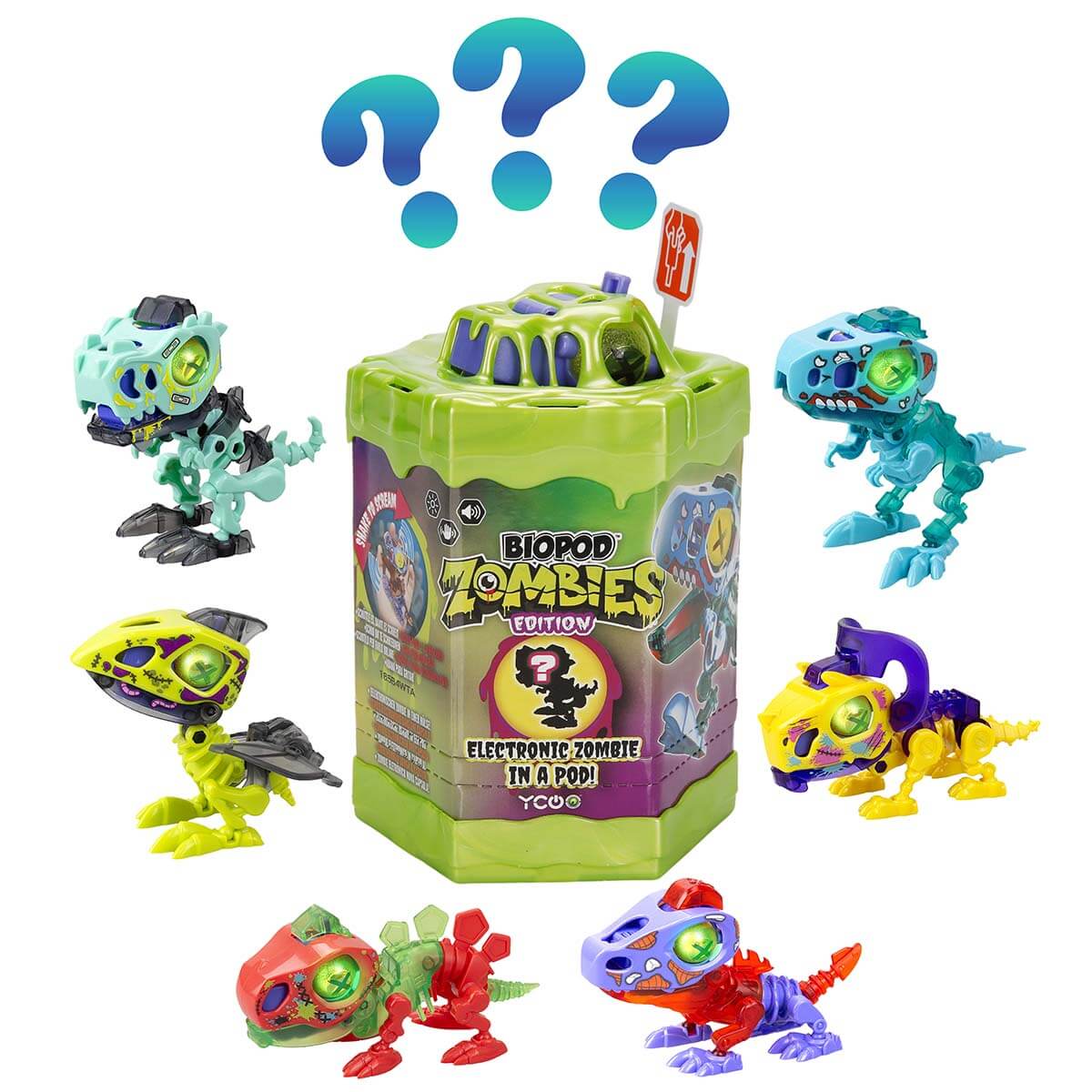 Sesli ve Işıklı Biopod Zombies Dinozor Robot Sürpriz Paket S4 | Toyzz Shop