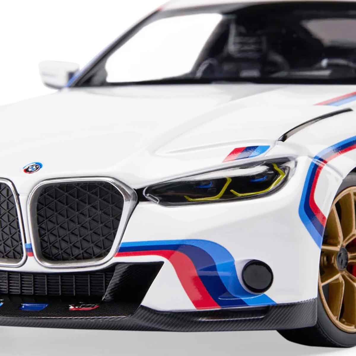 1:64 Mini Gt BMW 3.0 CSL White Diecast Model Araba | Toyzz Shop
