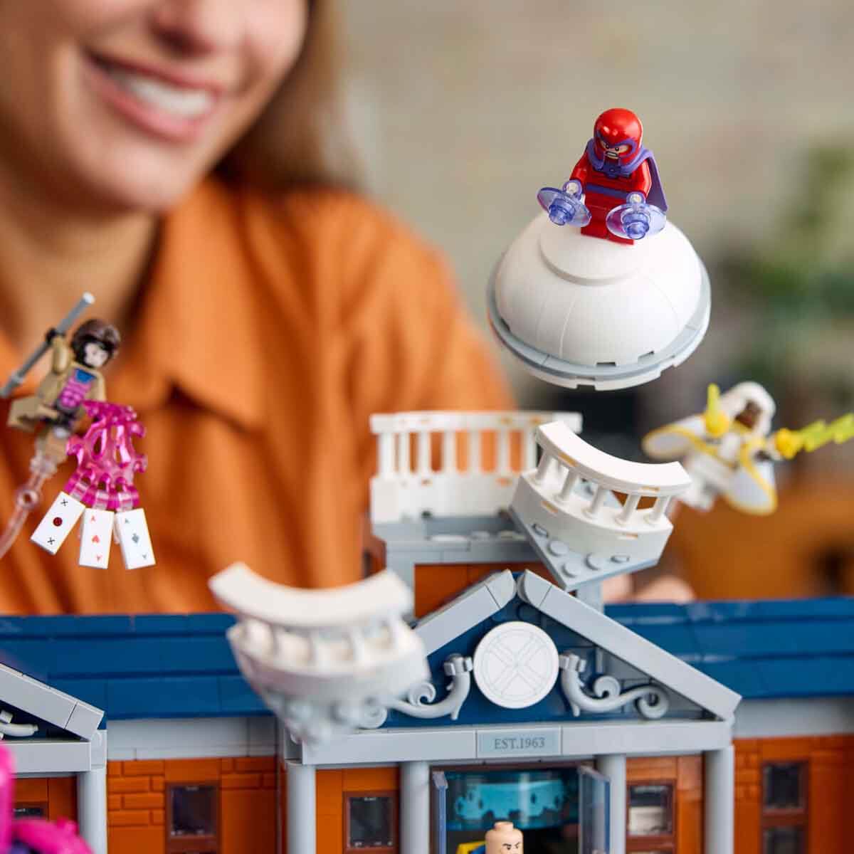 LEGO Marvel X-Men: X-Mansion 76294 - Yetişkin Süper Kahraman Hayranları ...
