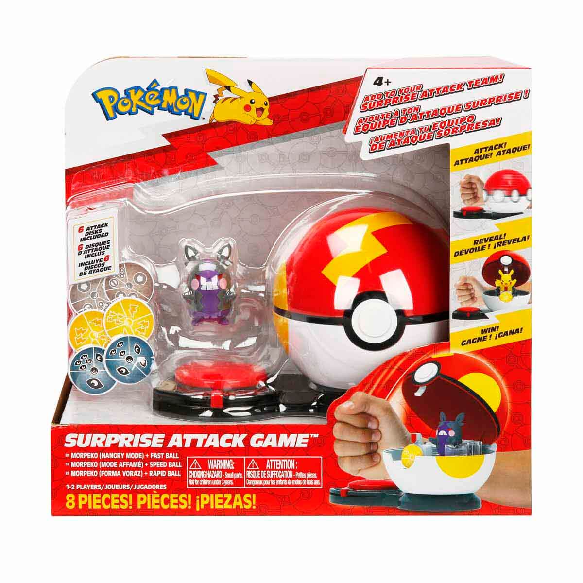 Pokemon Surprise Attack Oyun Seti - Froakie Ve Poke Ball | Toyzz Shop