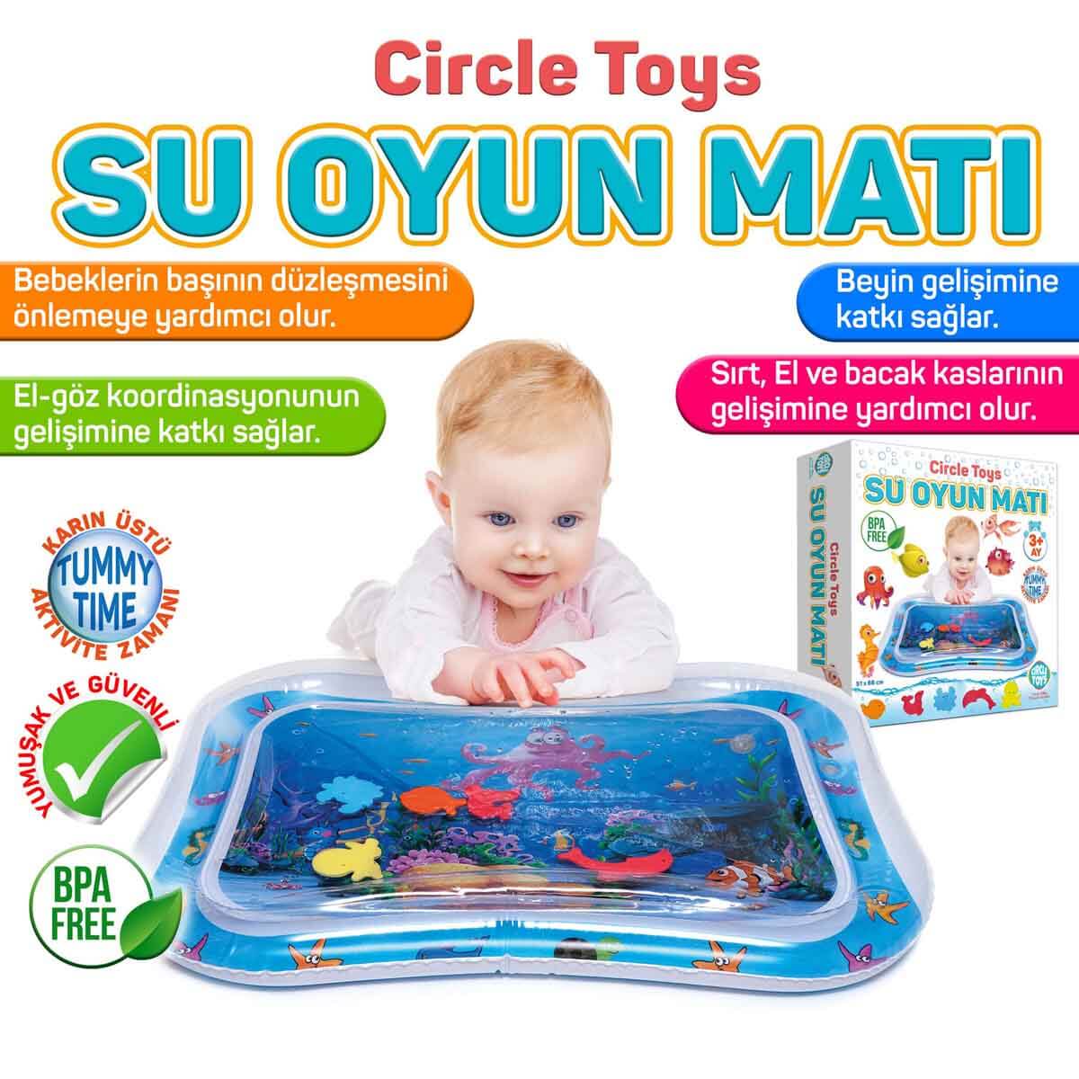 Circle Toys Su Oyun Matı - Mavi | Toyzz Shop