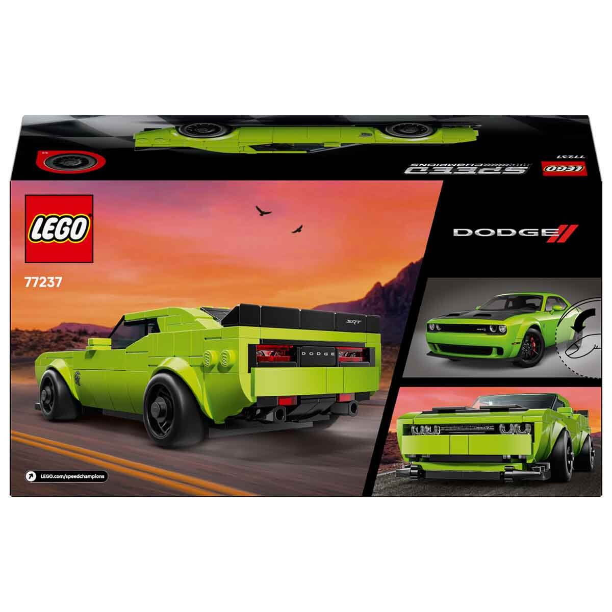 LEGO Speed Champions Dodge Challenger SRT Hellcat Spor Araba 77237 - 9 ...