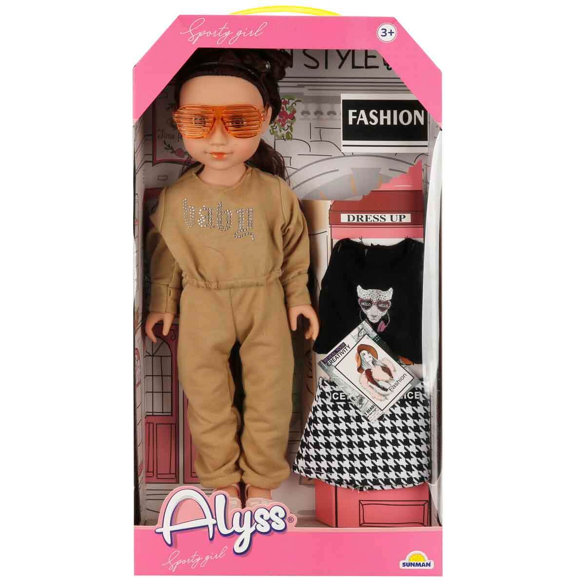Alyss Spor Kıyafetli Moda Bebeği | Toyzz Shop