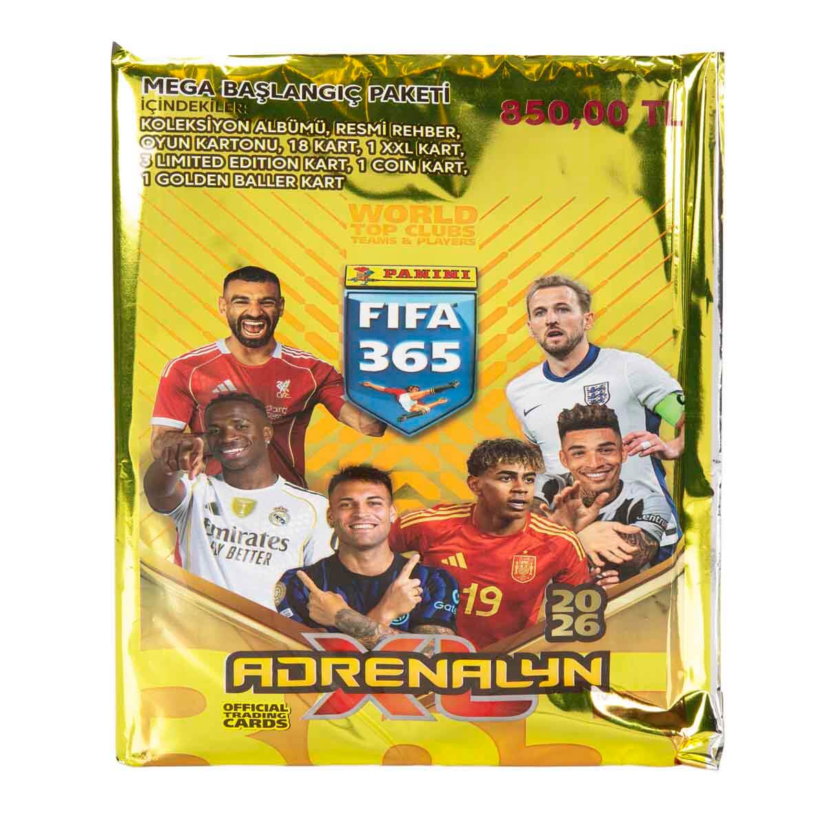 FIFA 365 Adrenalyn XL 2026 Mega Başlangıç Paketi | Toyzz Shop