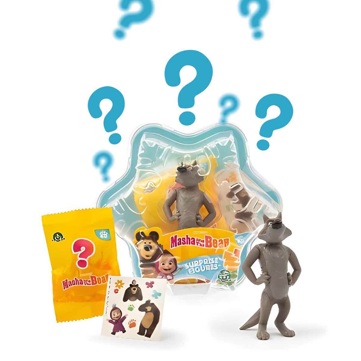 Masha ile Koca Ayı Figürlü Kartanesi Paketi MHA29000 | Toyzz Shop