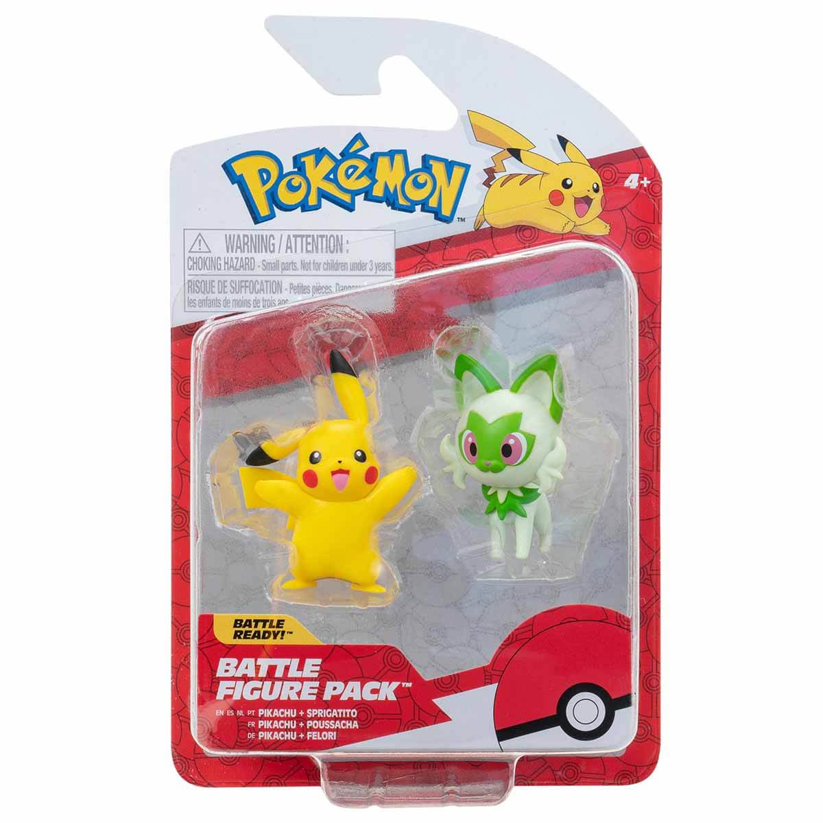Pokemon Battle Figür 2'li Set POK/PKW3355 - Pikachu Ve Treecko | Toyzz Shop
