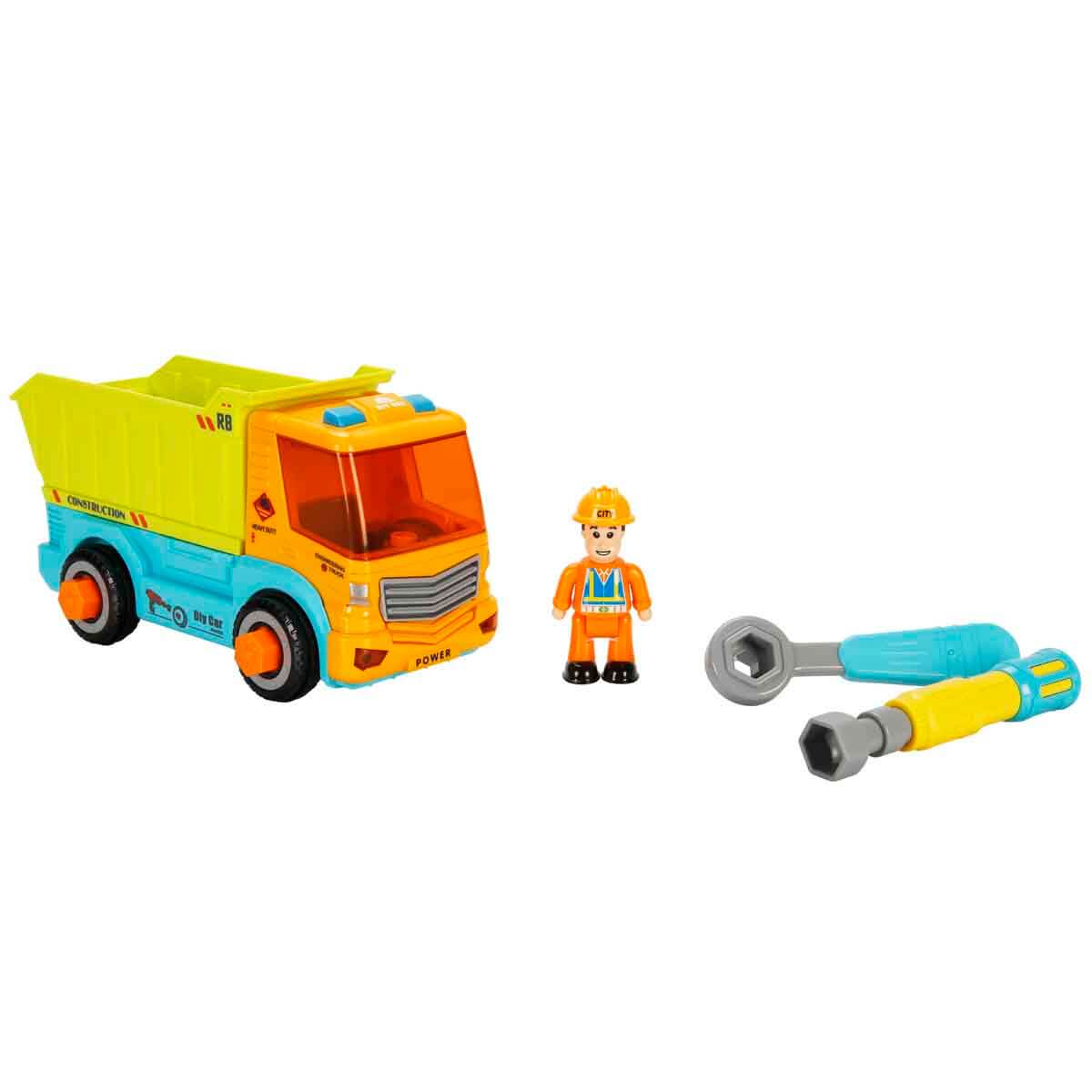 Minibo Sesli ve Işıklı Figürlü Sök Tak Mini Kamyon Seti | Toyzz Shop