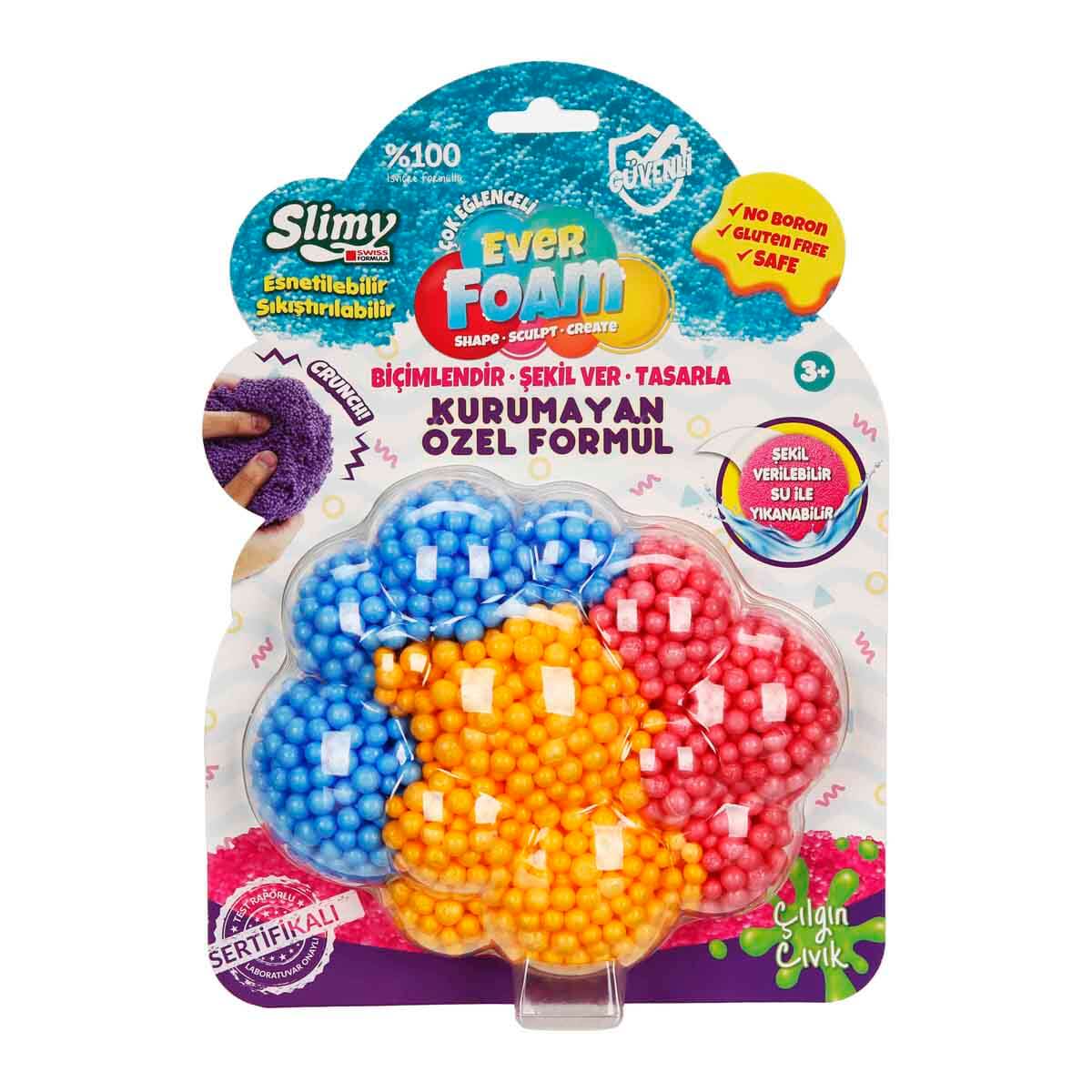 Slmiy Ever Foam 3 Renkli Slime | Toyzz Shop
