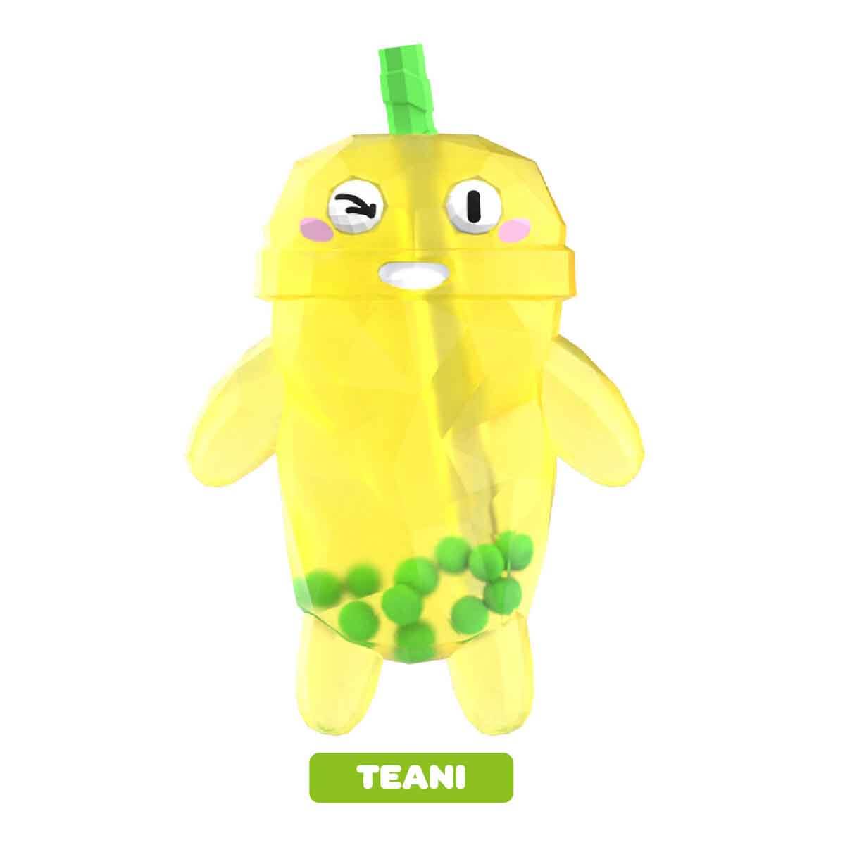 Crystal Bubble Tea Boba Pals Serisi Stretch Figür - Tapi | Toyzz Shop