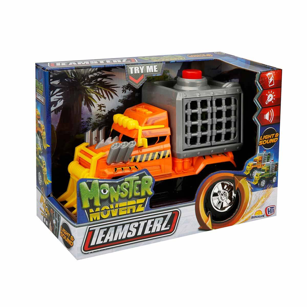 Teamsterz Monster Moverz Dino Escape Sesli ve Işıklı Motorize Kamyon 27 ...
