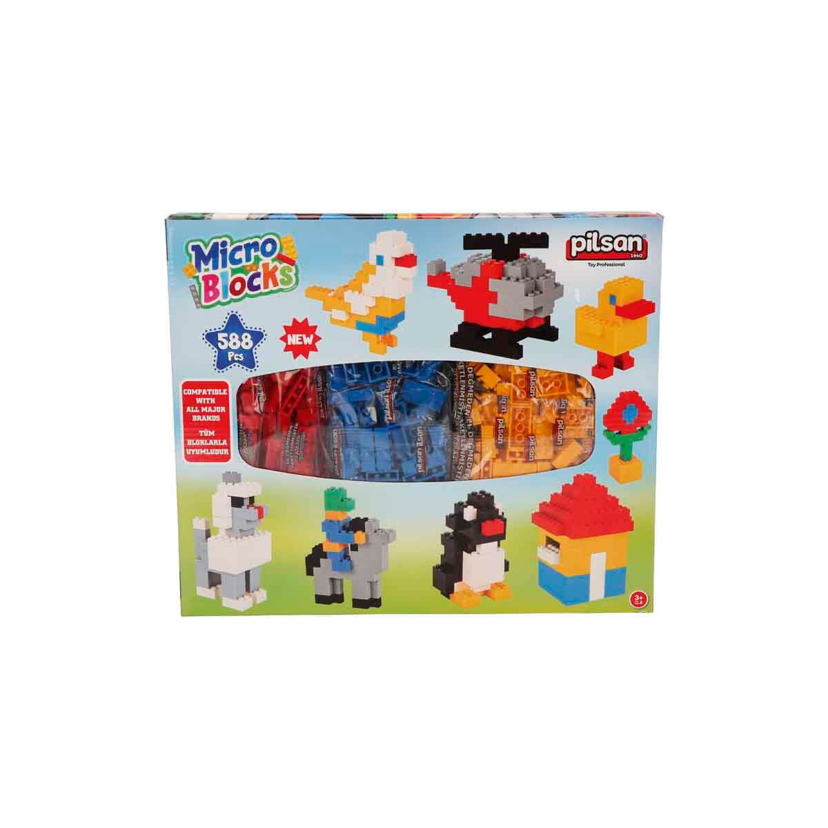 Pilsan Micro Blocks 588 Parça | Toyzz Shop