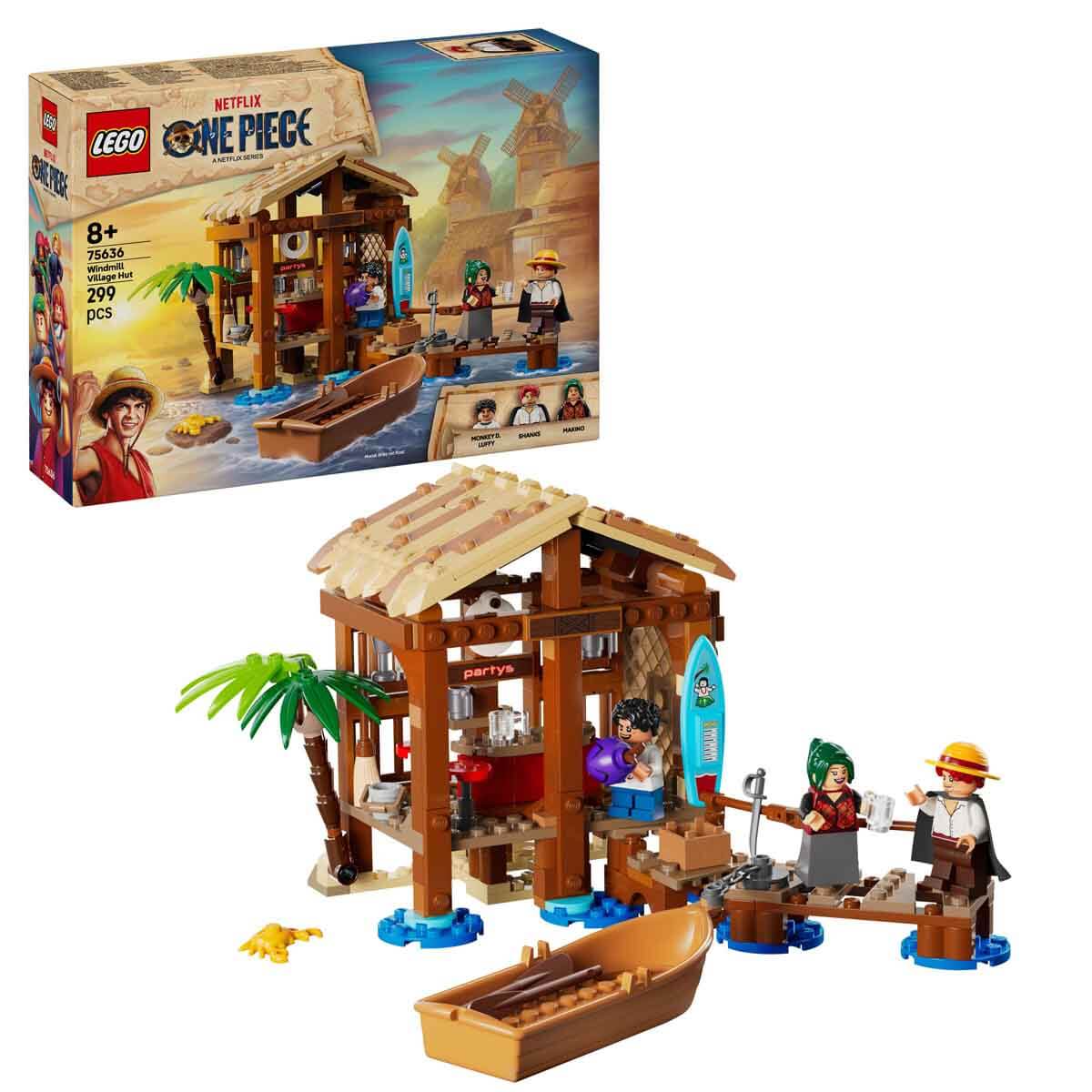 LEGO ONE PIECE Yel Değirmeni Köyü Kulübesi 75636 - 8 Yaş ve Üzeri ...