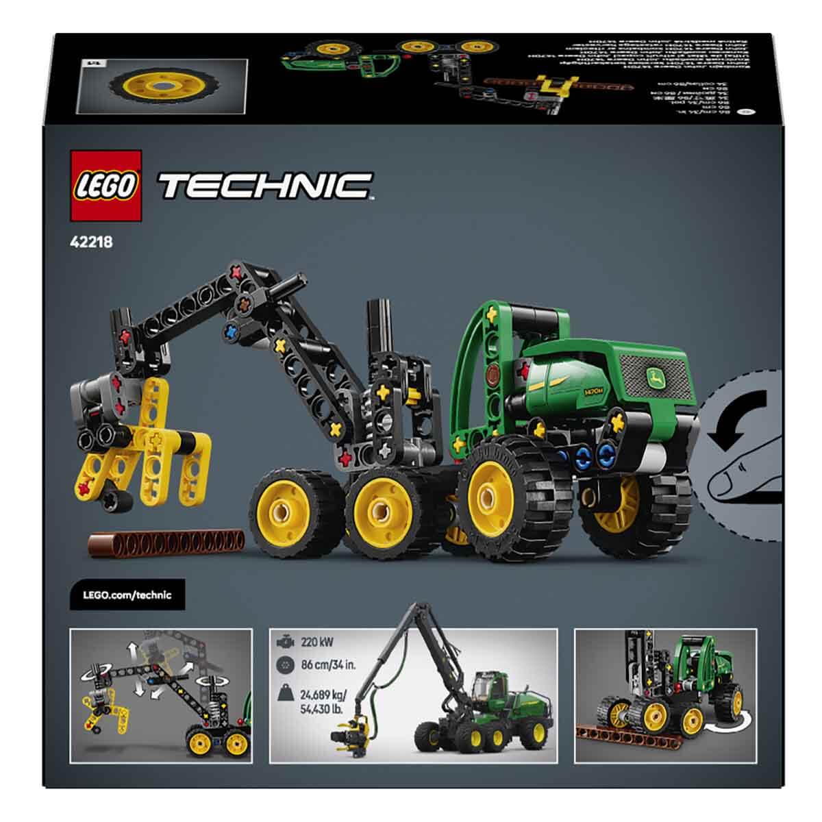 LEGO Technic John Deere 1470H Tekerlekli Orman Makinesi 42218 - 7 Yaş ...