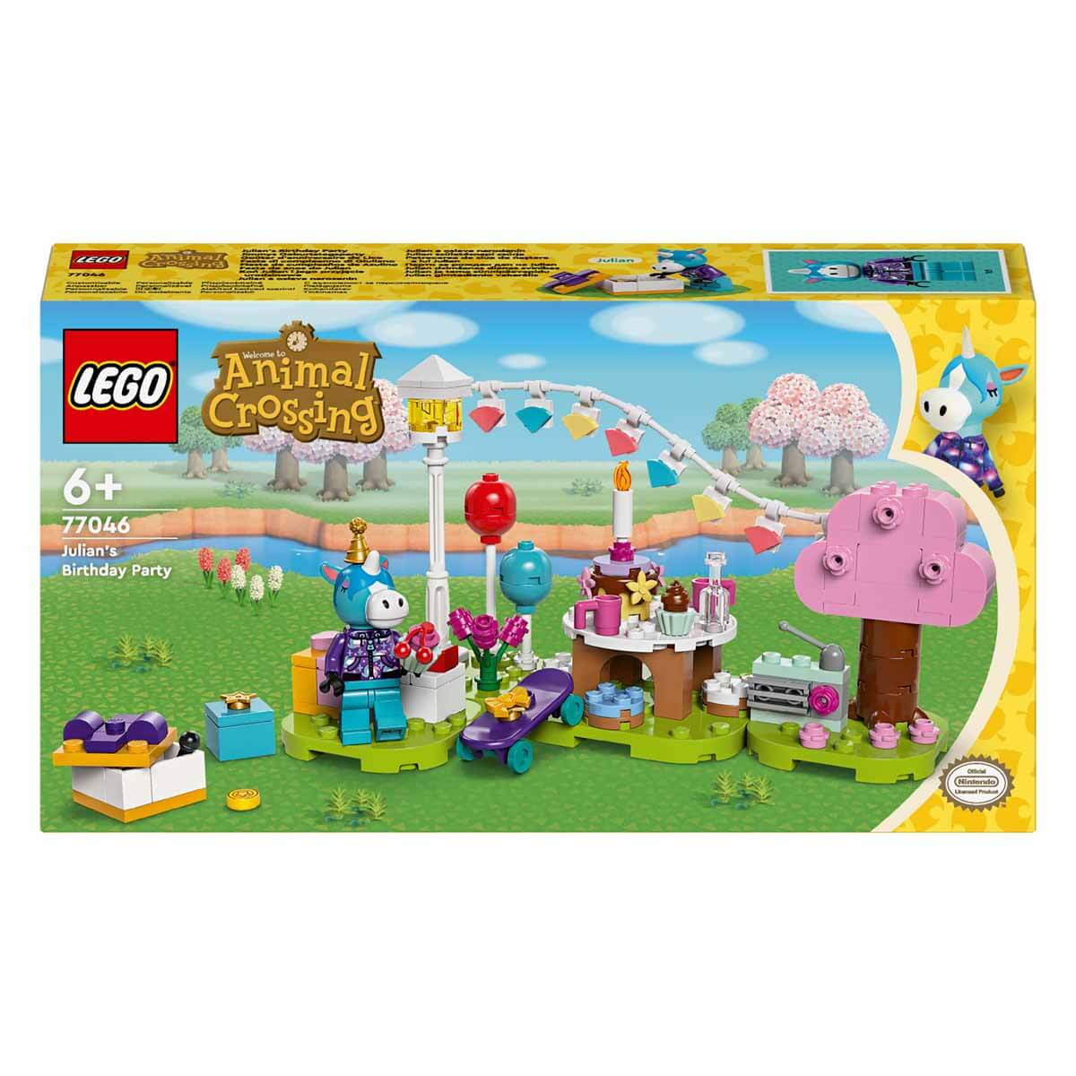LEGO Animal Crossing Julian Doğum Gününü Kutluyor 77046 - 6 Yaş ve ...