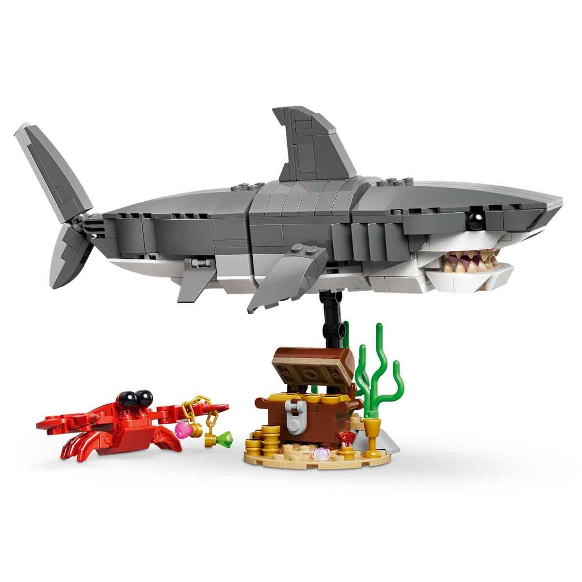 LEGO Creator Acımasız Köpek Balığı ile Hazine Sandığı 31381 - 8 Yaş ve ...