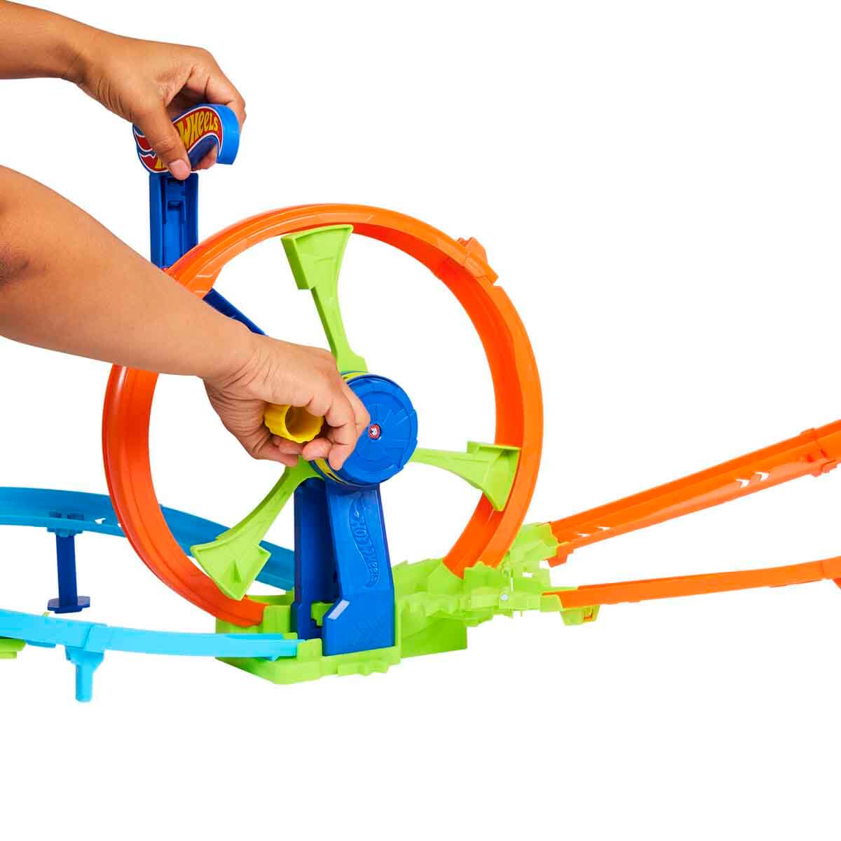 Hot Wheels Stunt Tracks Rapid Launch Loop Oyun Seti JBX65 | Toyzz Shop