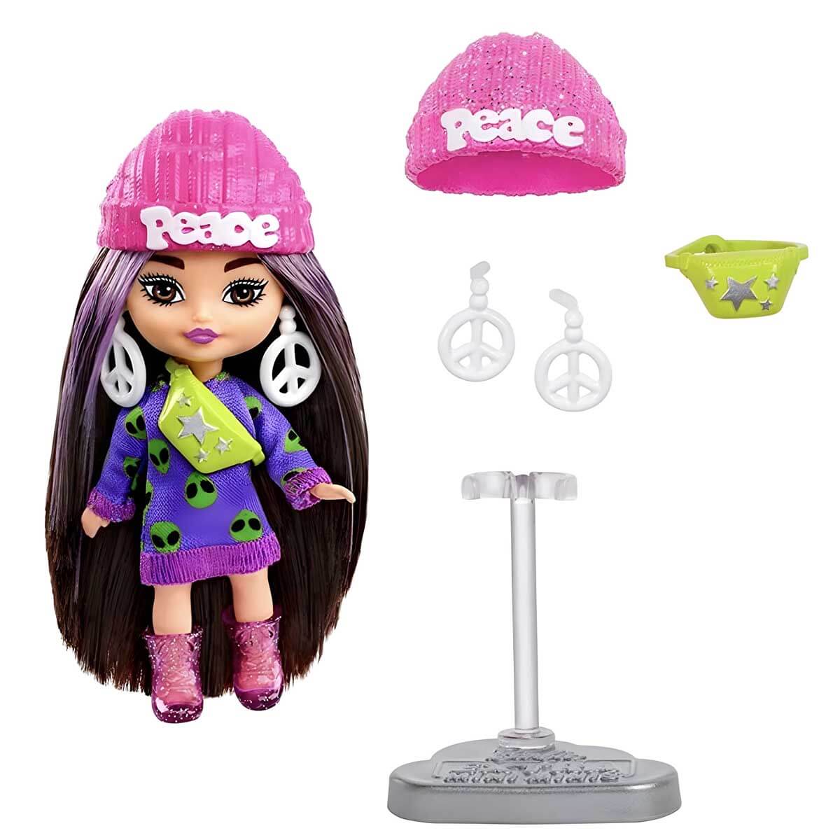 Barbie Extra Mini Minis Bebek Çeşitleri HLN44 - Esmer Sarı Saçlı ...