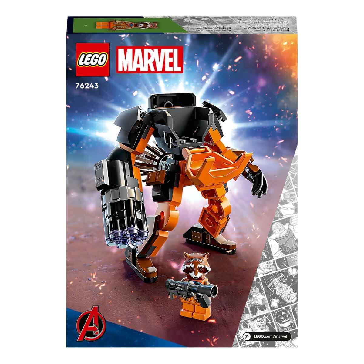 LEGO Marvel Rocket Robot Zırhı 76243 | Toyzz Shop