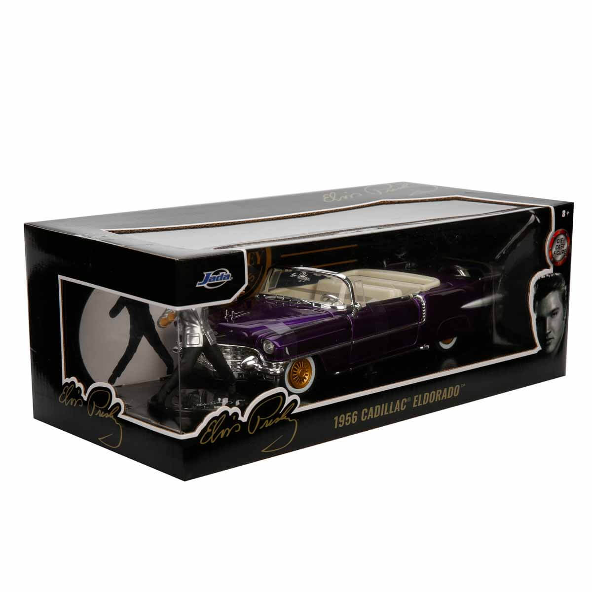 1:24 1955 Cadillac Eldorado Model Araba ve Elvis Presley Figür | Toyzz Shop
