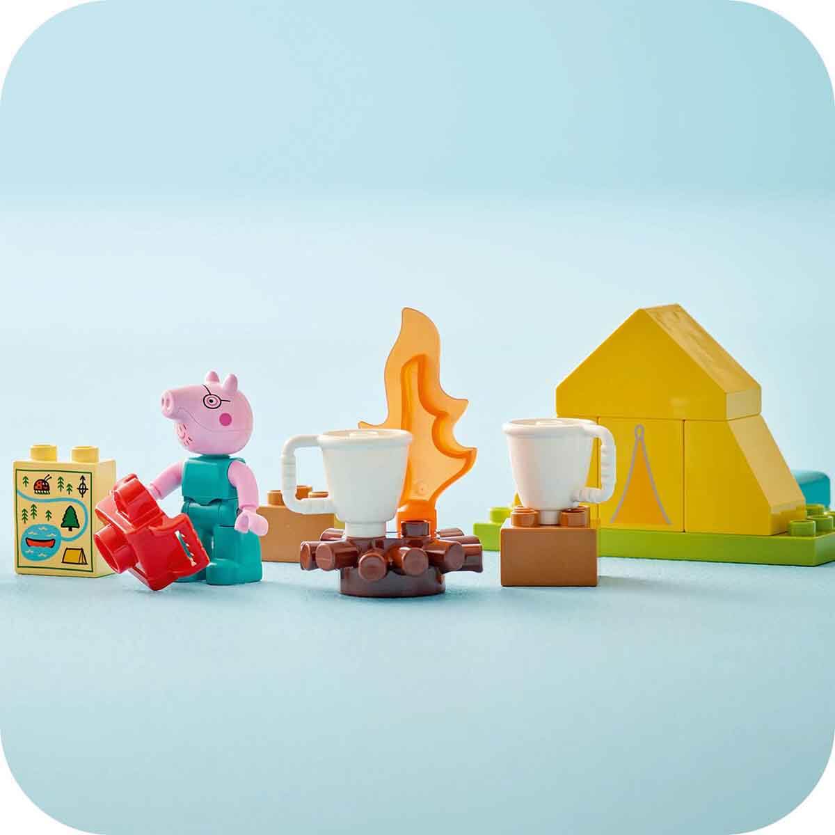 LEGO DUPLO Peppa Pig Kamp Gezisi 10452 - 2 Yaş ve Üzeri Çocuklar için ...