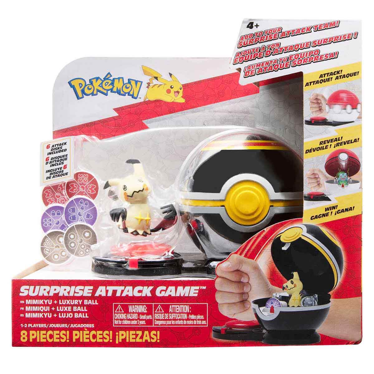 Pokemon Surprise Attack Oyun Seti - Froakie Ve Poke Ball | Toyzz Shop