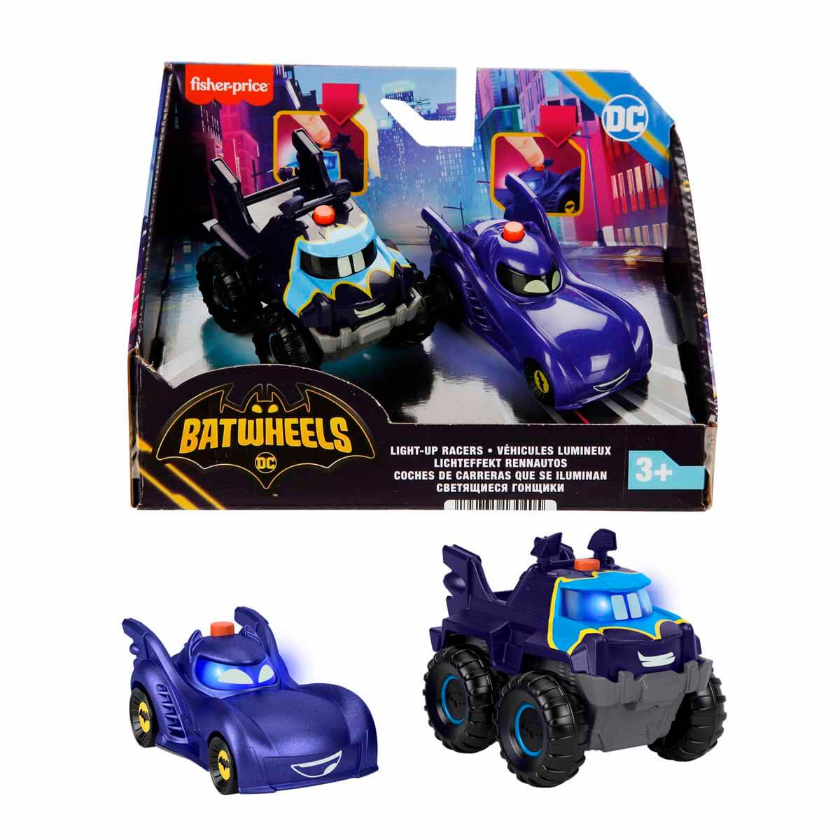 Fisher Price Batwheels Işıklı Yarışçılar Bam & Buff 2’li Paket HML25 ...