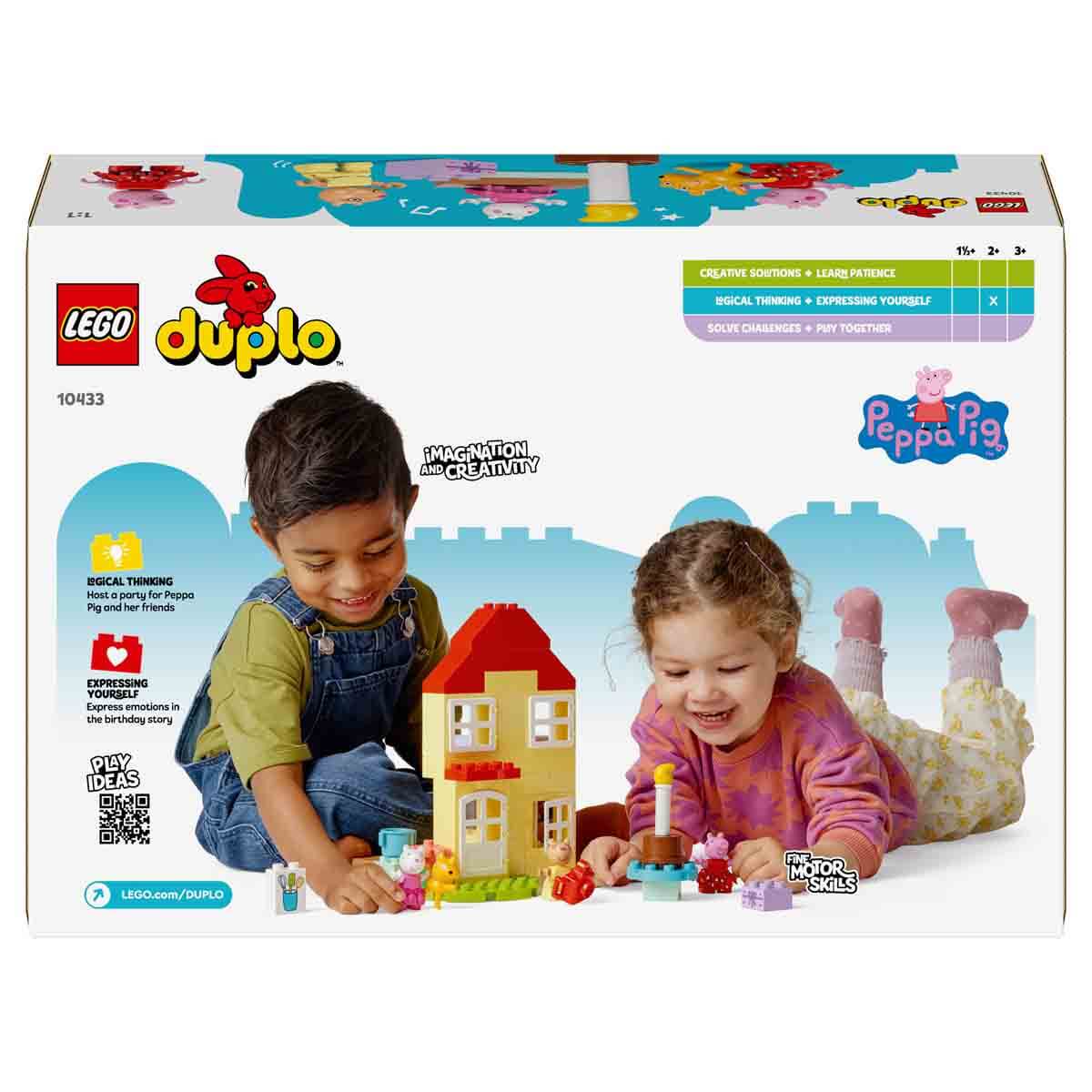 LEGO DUPLO Peppa Pig Doğum Günü Evi 10433 - 2 Yaş ve Üzeri Çocuklar ...