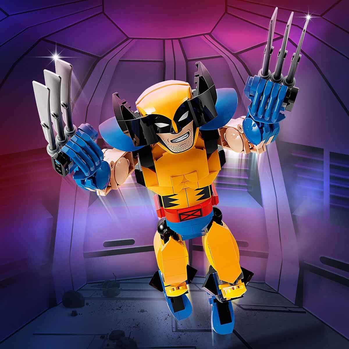 LEGO Marvel Wolverine Yapım Figürü 76257 - Süper Kahraman Seven 8 Yaş ...