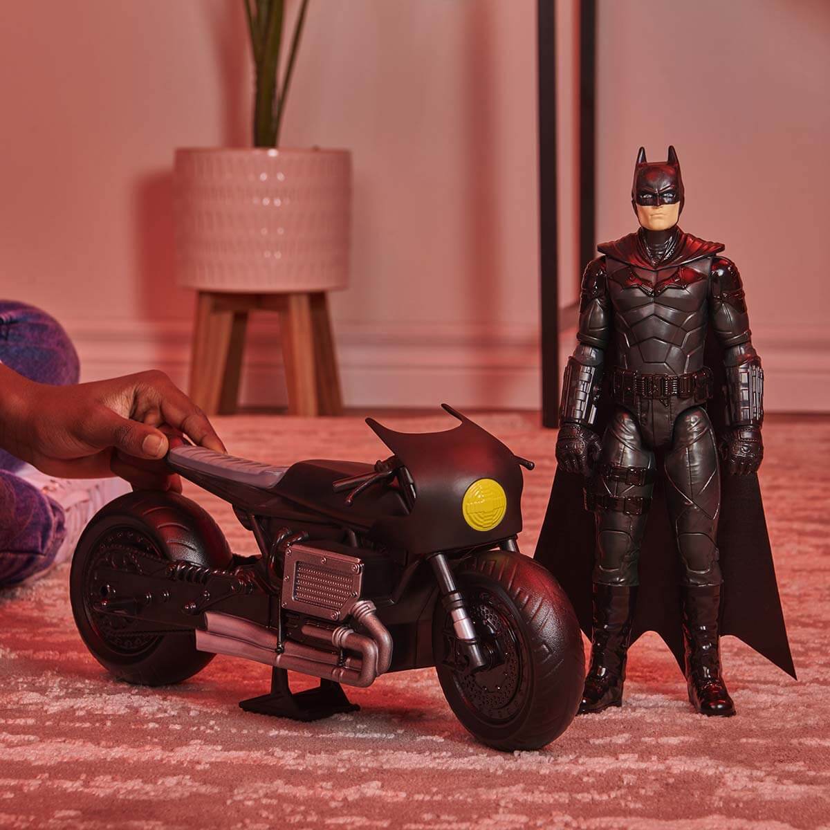 Batman Batcycle Aksiyon Figürü 30 cm | Toyzz Shop
