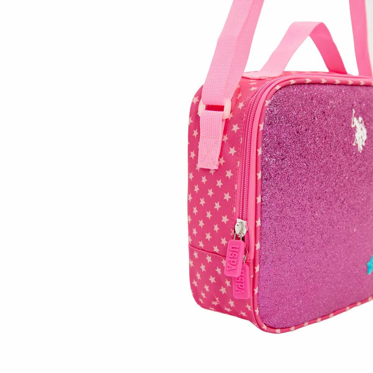 U.S. Polo Simli Pembe Beslenme Çantası PLBSÇ23284 | Toyzz Shop