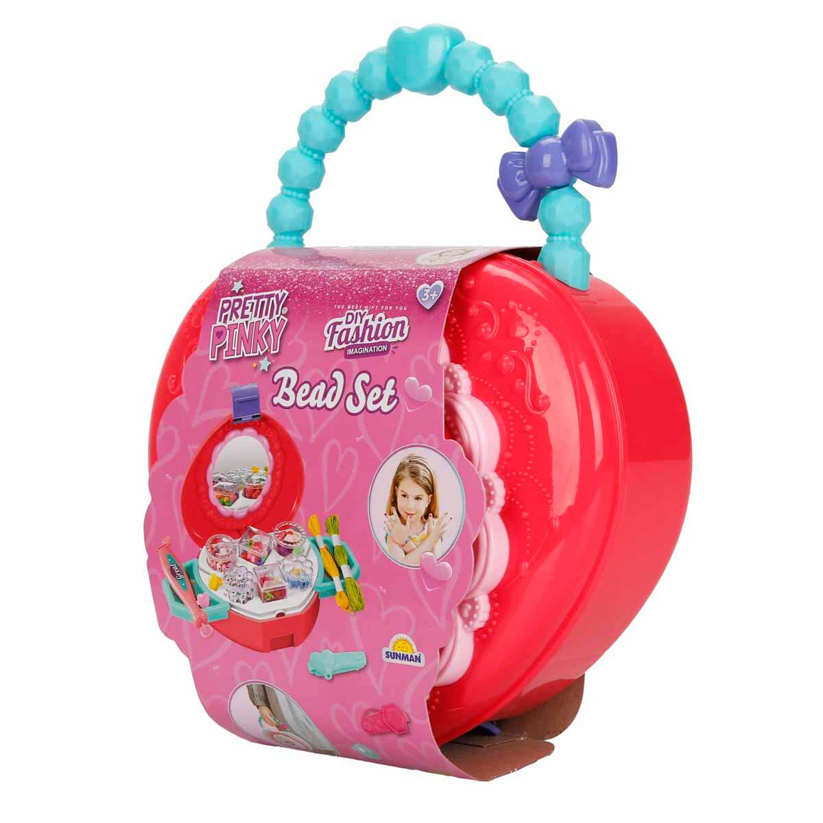 Pretty Pinky Çantalı Boncuk Seti | Toyzz Shop