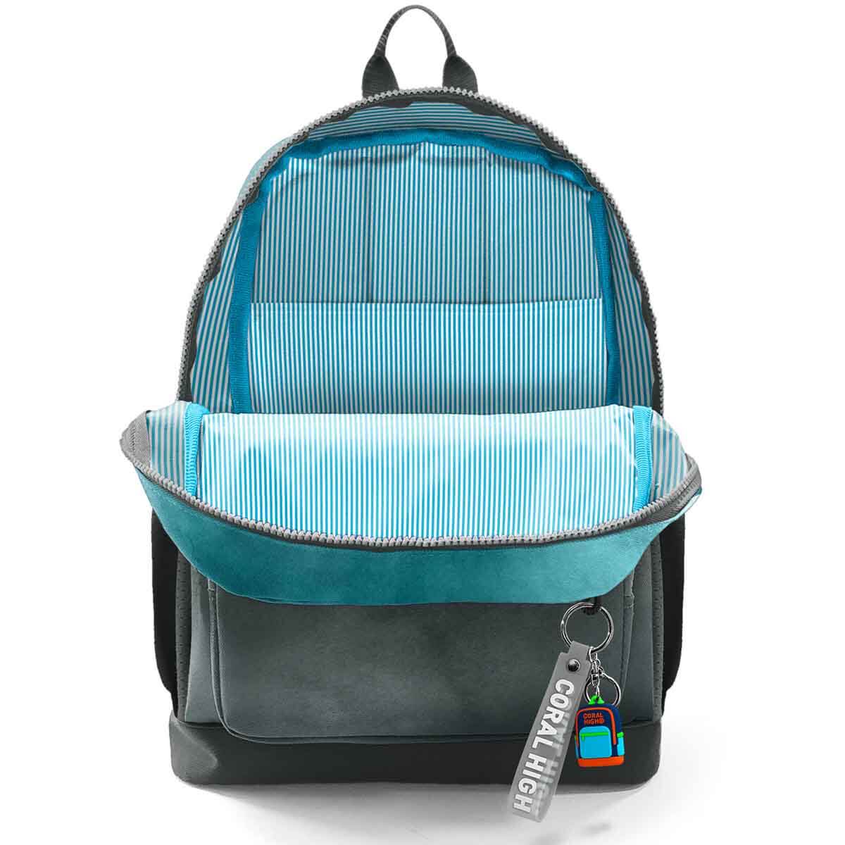 Coral High Mavi Gri Okul Çantası 23768 | Toyzz Shop